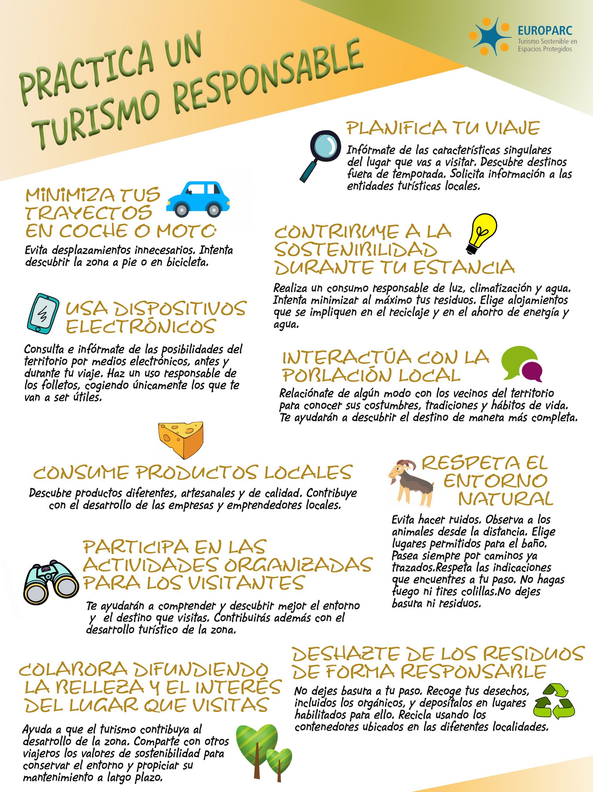 Cómo ser un turista responsable - Olearum